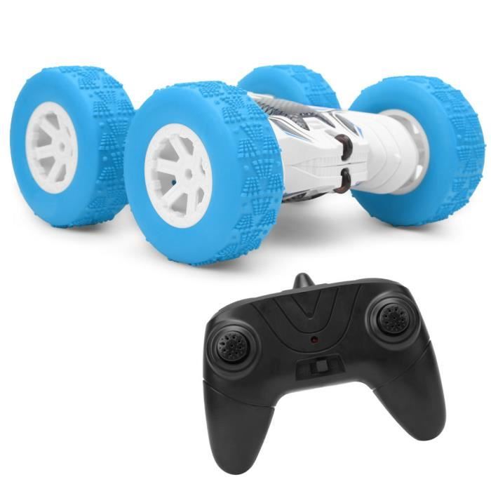 Fdit Petite voiture X‑013A Voiture Télécommandée 2.4G Voiture RC Double Face à Rotation 360 ...