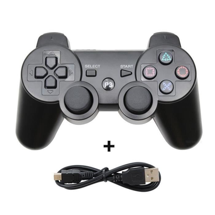 Manette De Jeu Sans Fil Bluetooth Pour sonyss Ps3 Contrôleur Joystick ...