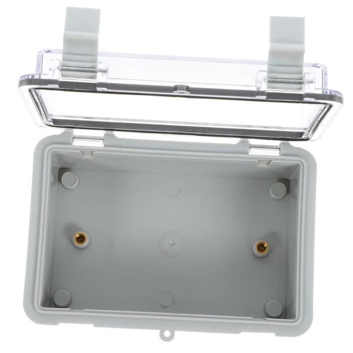 Boîte Cache-Rallonge Cache Prise Coffret Électrique Extérieur Boitier ...