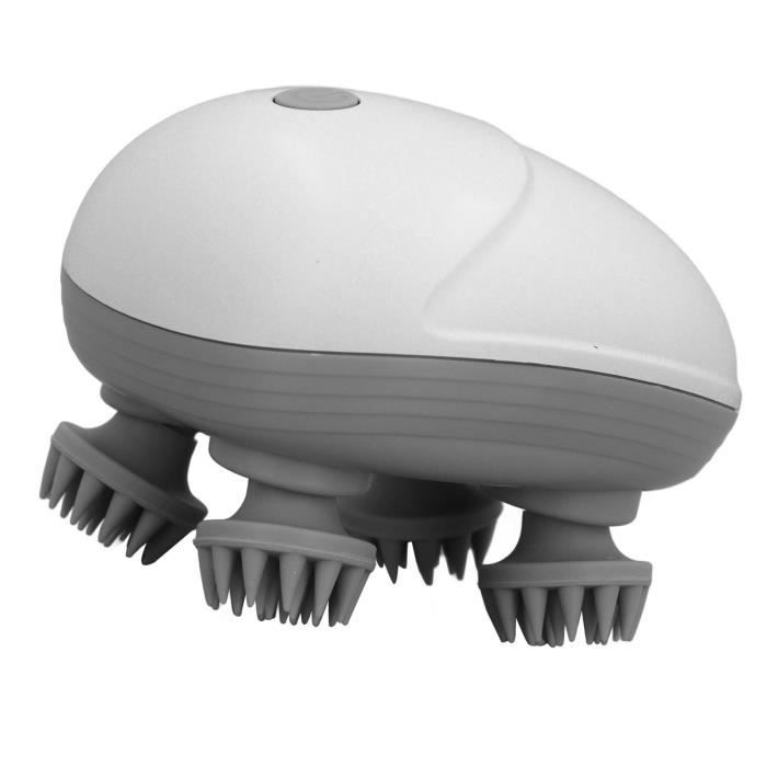 Drfeify Mini Masseur Électrique de Tête Sans Fil avec Massage ...