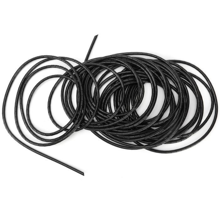 LAN Cordon Enroulé En Spirale Spiral Wire Wrap Cord Flexible Cable ...