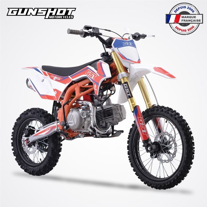 Moto Dirt Bike 190 / Pit Bike GUNSHOT 190 ONE / 17/14 / Orange ...
