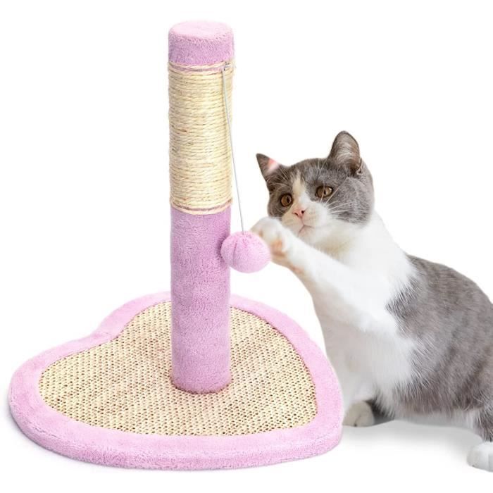 Griffoir pour Chat,Poteau à griffer pour Chat en sisal Naturel avec ...