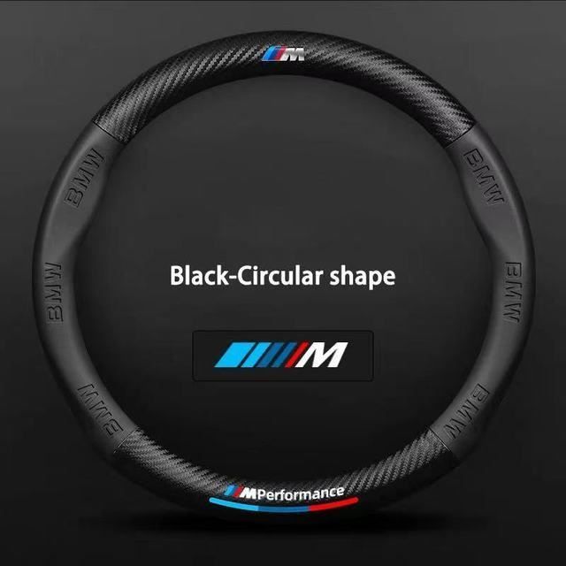 Couverture de volant,black--Juste de Volant de Voiture BMW, pour M ...