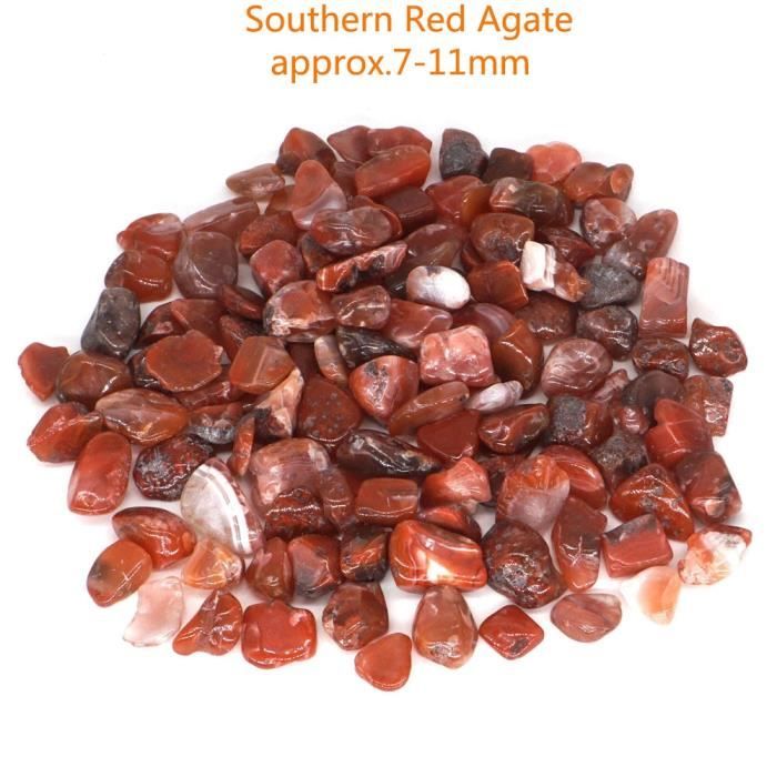 GALET,Southern Red Agate-50g--Pierres naturelles en cristal, minéraux ...