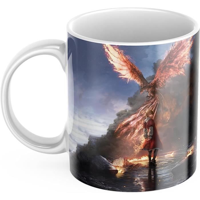 Final Fantasy 16 Mug Merch Du Jeu Vidéo Final Fantasy Xvi | Céramique ...