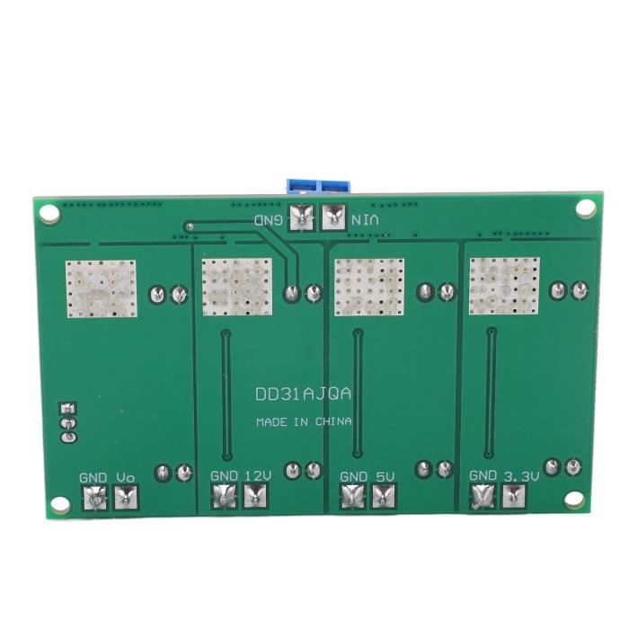 GOTOTOP Convertisseur abaisseur Buck Converter 3A Multi Channel 3.3V 5V ...