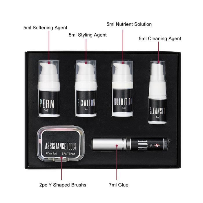 Kit De Permanente De Sourcils Kit De Levage De Cils Kit De Levage De ...