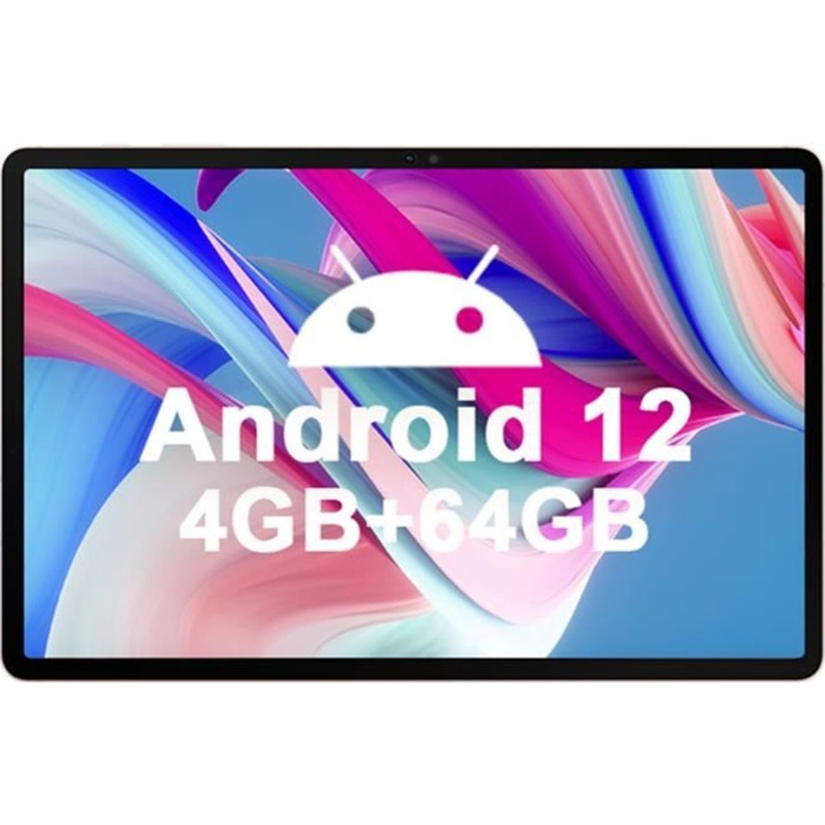 Tablette Tactile 10,1" HD+ - Android 12 - 4Go RAM 64Go ROM- 6000mAh ...