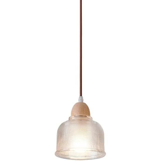 Mode Et Lustre Simple Créatif Lustre En Verre Transparent Source De ...