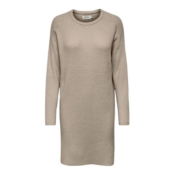 Robe Only Fia Katia Côtelé pour Femme Beige Beige - Cdiscount Prêt-à-Porter