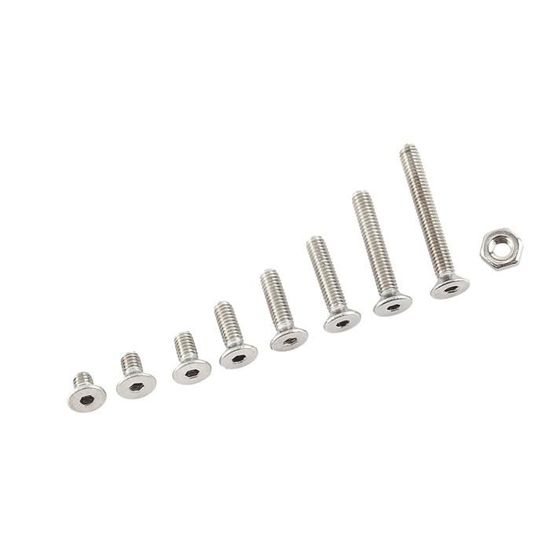 Vis et écrous hexagonaux - SALALIS - M2.5 A2 - Acier inoxydable - Résistance à la corrosion ...