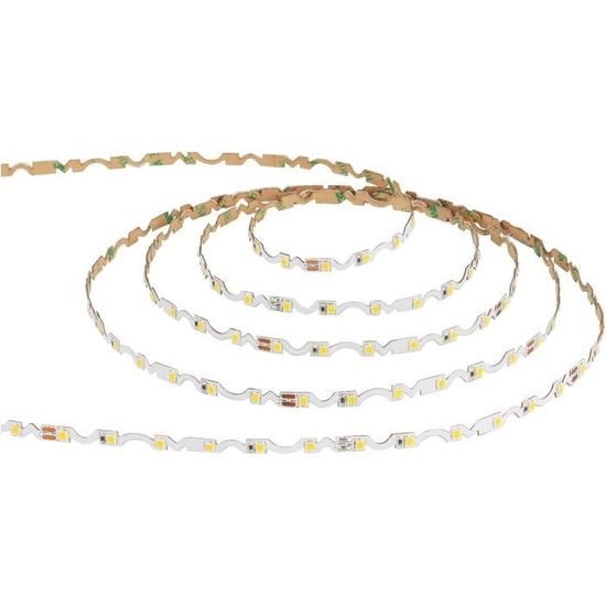 Bande Led Flexible - Blanc Chaud - Bande Led Autocollante Et Réglable ...
