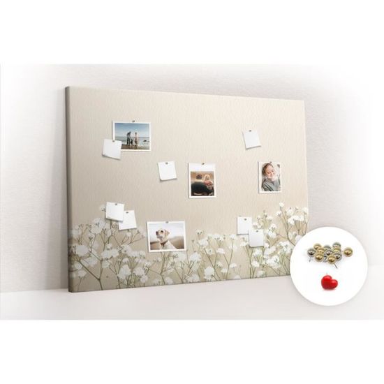 Tableau d'affichage Liege 140x100 cm Tulup, décoration pour bureau et ...