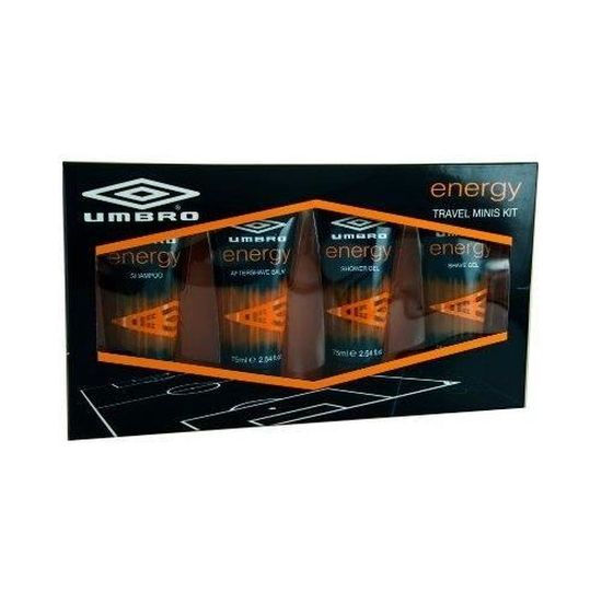 Umbro Energy Coffret pour Homme. Produits: 75ml Après Rasage Balm ...