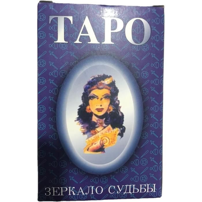 78PCS Cartes De Tarot Avec Guide,Russian Tarot Cards Decks Tarot Deck ...