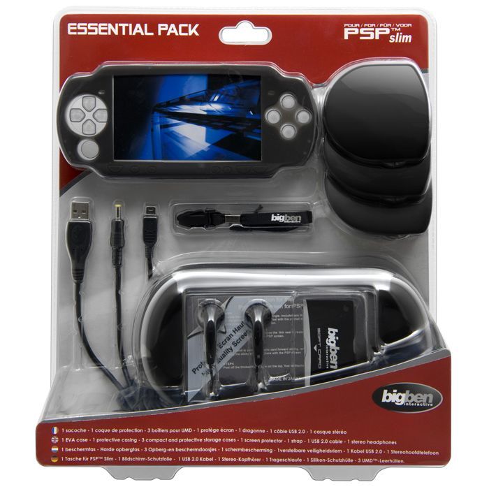ESSENTIAL PACK / Accessoire console PSP Slim - Cdiscount