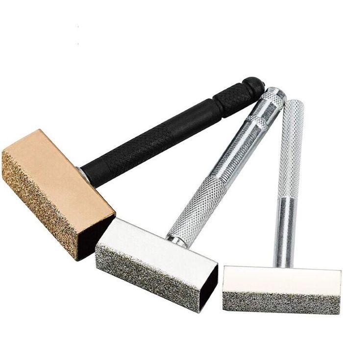 Outil dressage meule diamanté - Lot de 3 redresseurs - Pour affûtage ...