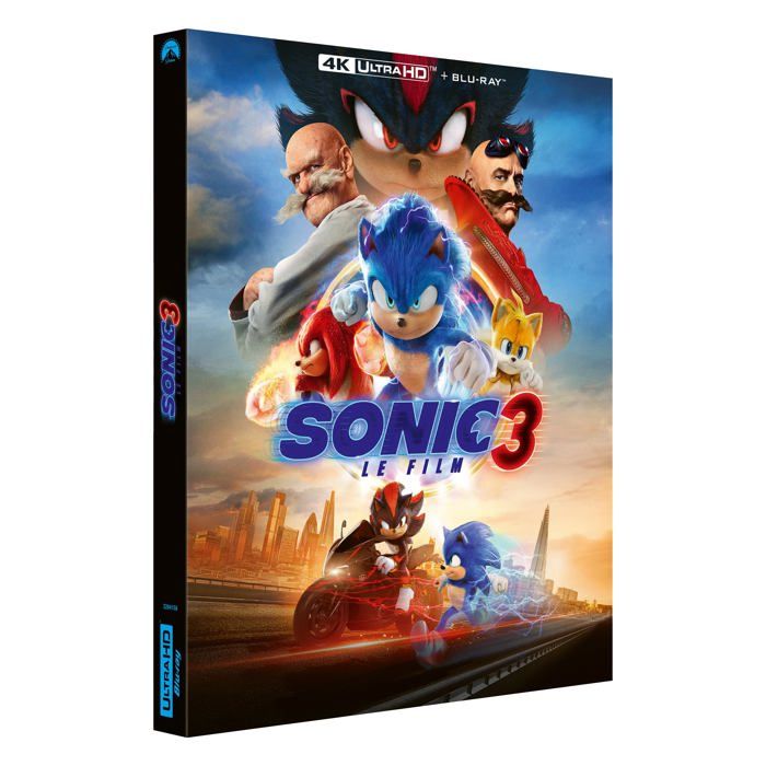 Film - Paramount Pictures - Sonic 3 - Combo UHD 4K + BD - Action et ...