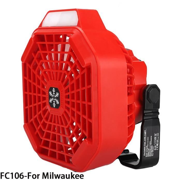 FC106 - Ventilateur D'éclairage Multifonctionnel Pour Milwaukee M18 ...