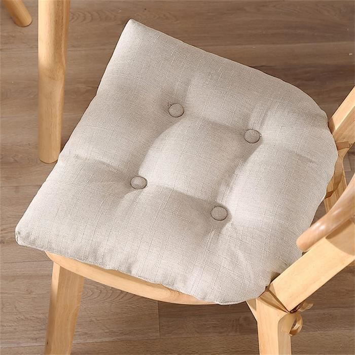 Coussin D'Assise Pour Chaise De Jardin Semi-Circulaire - 39 X 42 Cm ...