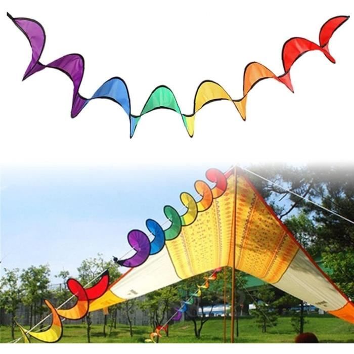 Girouette Spirale, Girouette De Camping, Wind Twister Suspendu ...