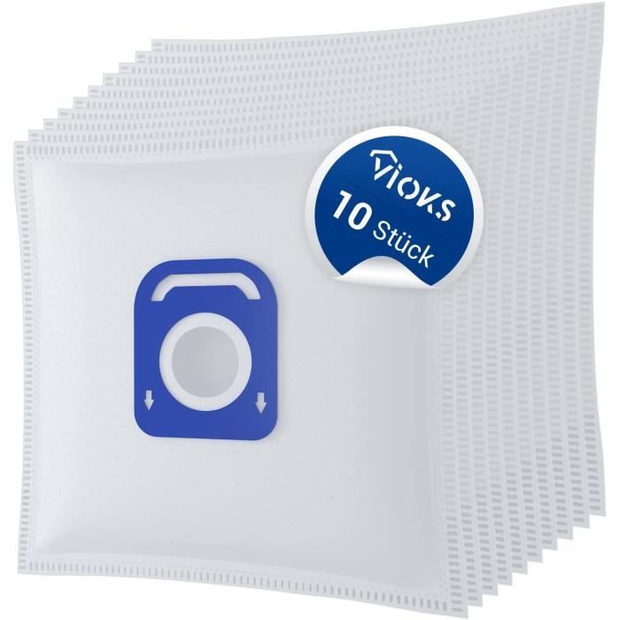 Lot de 10 sacs d'aspirateur de rechange pour aspirateur Rowenta Compact ... Lot de 10 sacs d'aspirateur de rechange pour aspirateur Rowenta Compact ...