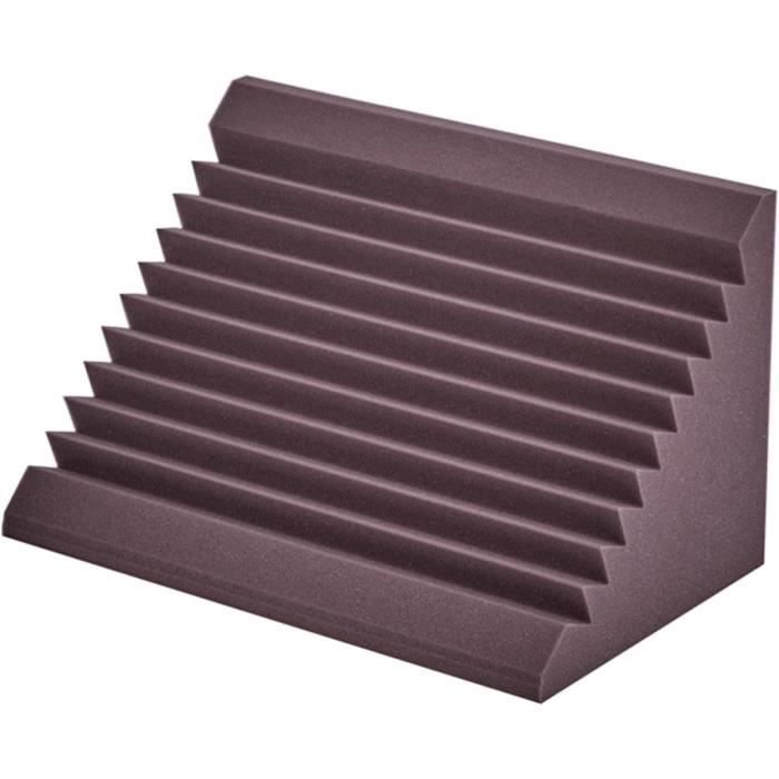 Mousse Acoustique d'angle, Petit Mur de Plafond Isolation Acoustique en ...
