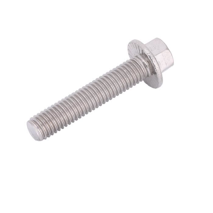 Vis à tête de rondelle - CIKONIELF - M8 - Acier Inoxydable 304 - Lot de ...