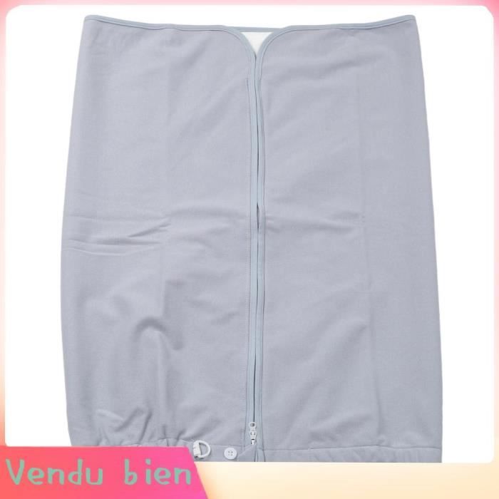 Dioche Jupe de couche absorbante réutilisable lavable en coton pour ...