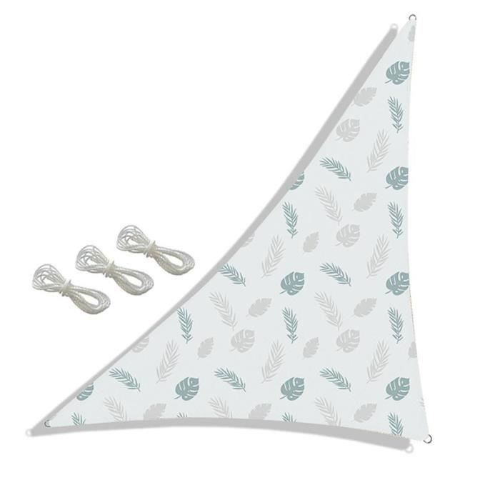 SKY-Voile d'ombrage Cool Area - Toile Solaire triangulaire 3x3x3m ...