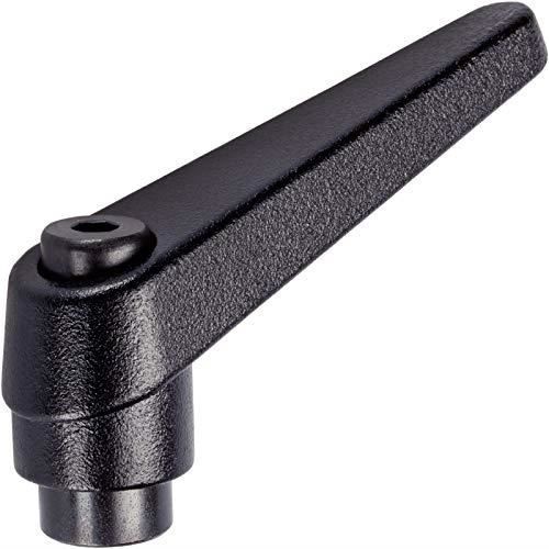 HALDER Levier de serrage réglable Noir d1 = 14 mm d2 = M6 - 24400.0124 - Cdiscount Bricolage