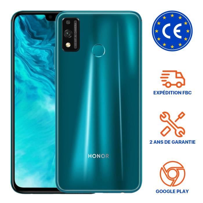 Honor 9X Lite 4/128 Go 6,5 pouces Android 9.0 NFC Dual SIM 48MP - Vert ...