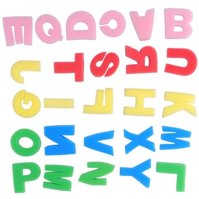 Keenso éponge de peinture de lettre Alphabet peinture éponge pour ...
