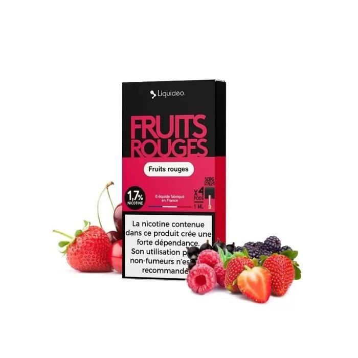 Liquideo - 12x Cartouches WPOD Fruits Rouges - Cdiscount Au quotidien