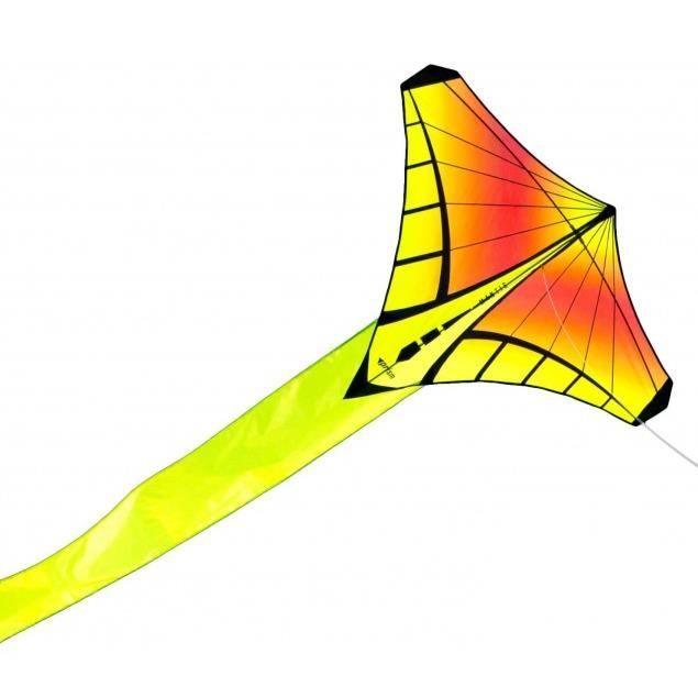 Prism flyer simple ligne Mantis Sunrise 122 x 86 cm jaune / rouge ...