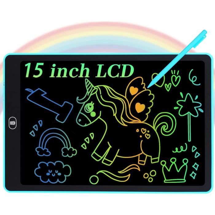Tablette D'Écriture Lcd Coloré 15 Pouces Pour Enfants Et Adultes ...