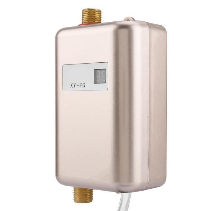Sonew Chauffe‑eau électrique 220V 3800W Mini chauffe-eau instantané ...