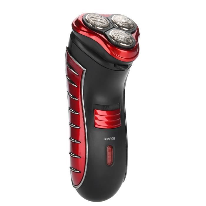 TMISHION rasoir rechargeable Rasoir à barbe électrique rotatif flottant ...