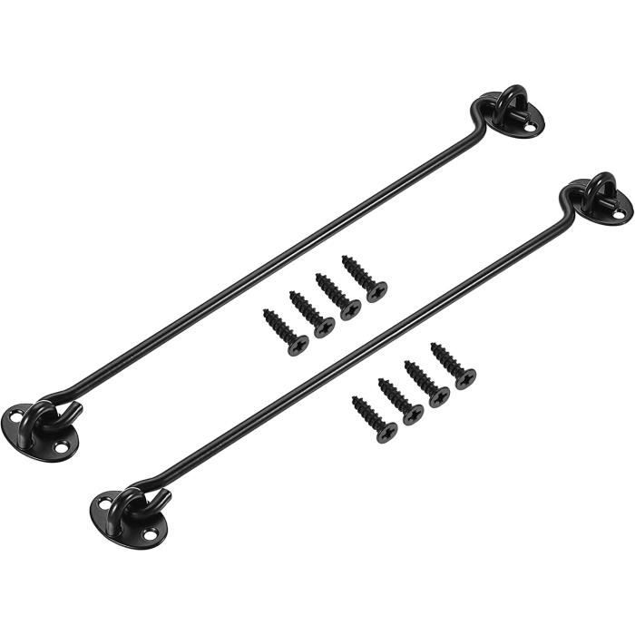 Serrure À Crochet, Verrou De Porte, 12" Crochet De Cabine Loquet De ...