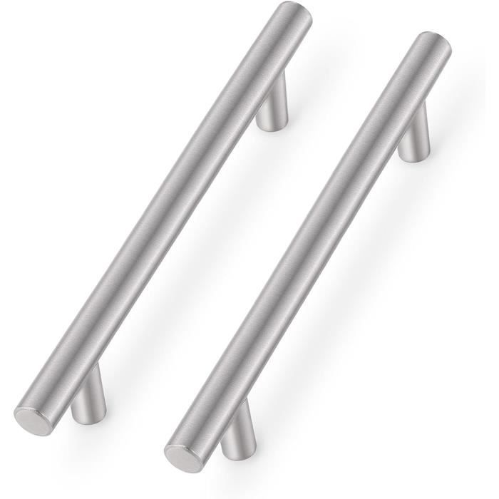 10 Pack De 6-3-10 "(160Mm) Trou Central Acier Inoxydable Euro T ...