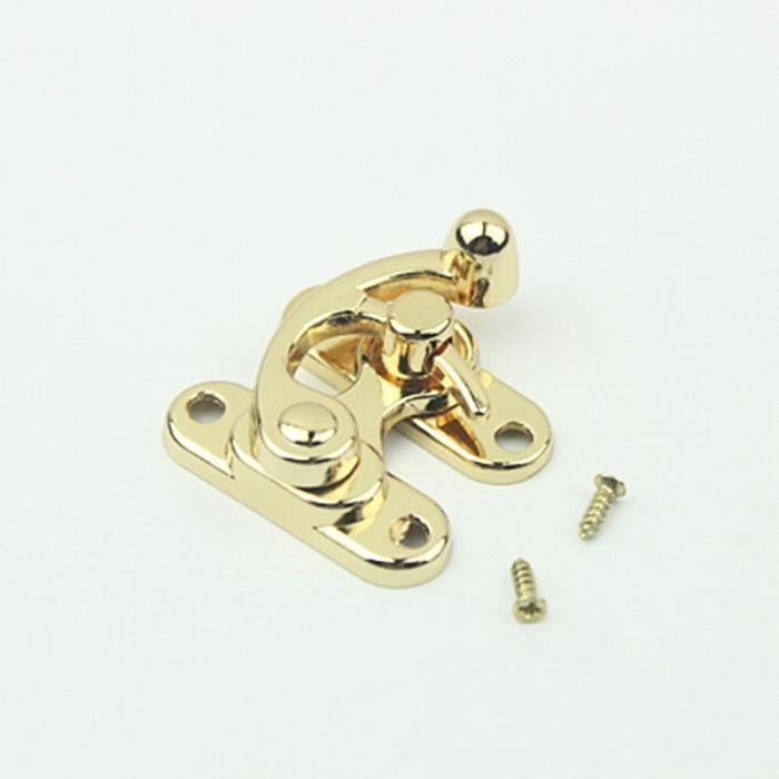 Verrous,light gold--Boucle de mode avec vis pour sacs à main, 1 pièce ...