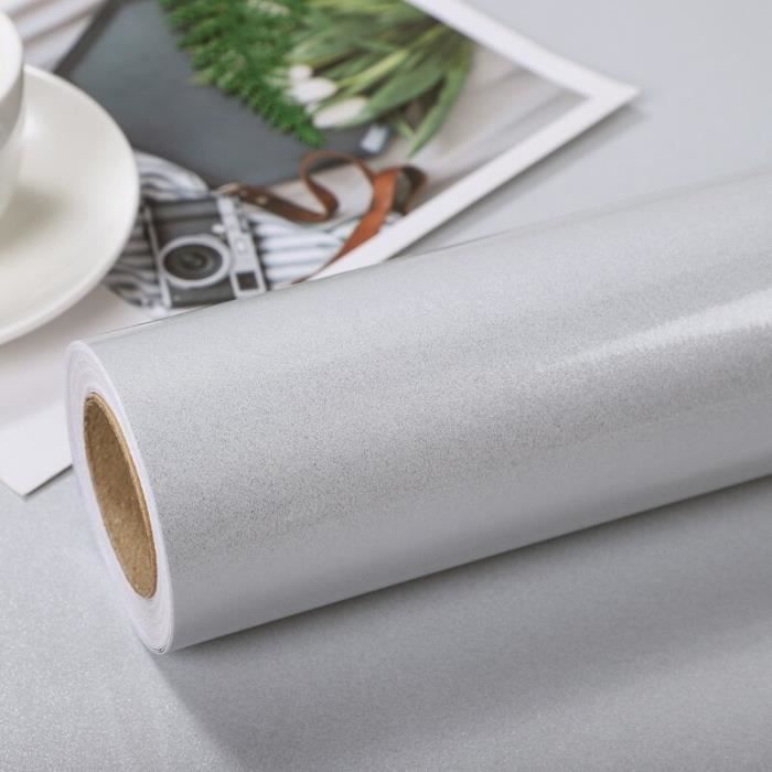 Papier peint,gray-40cm x 1m--Papier peint auto adhésif en marbre ...