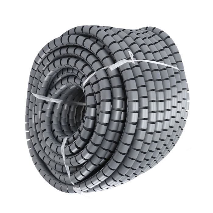 Enroulement de câble en spirale - PE - Diamètre 28mm - Longueur 40m ...