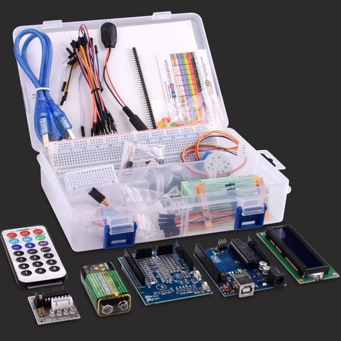Super Kit de debutant de projet pour Arduino UNO R3 pour Nano Mini Mega ...