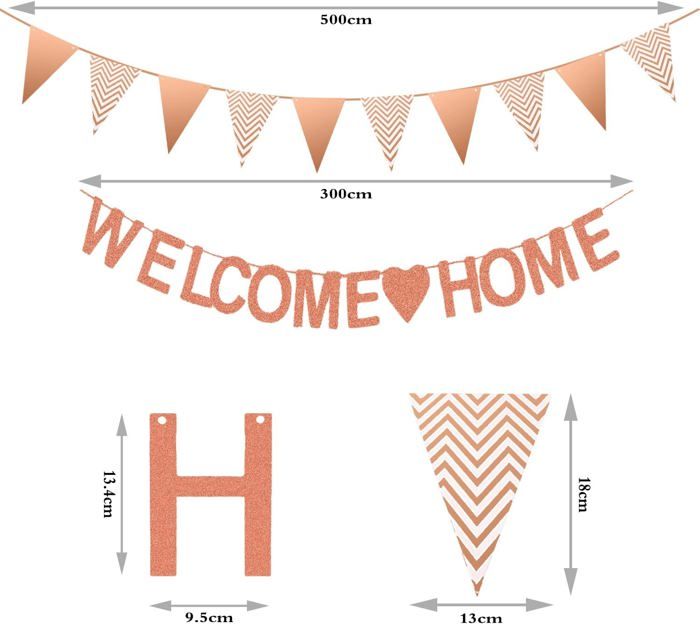 Ballon Bienvenue La Maison Ballon Welcome Home Welcome Home Banderole ...