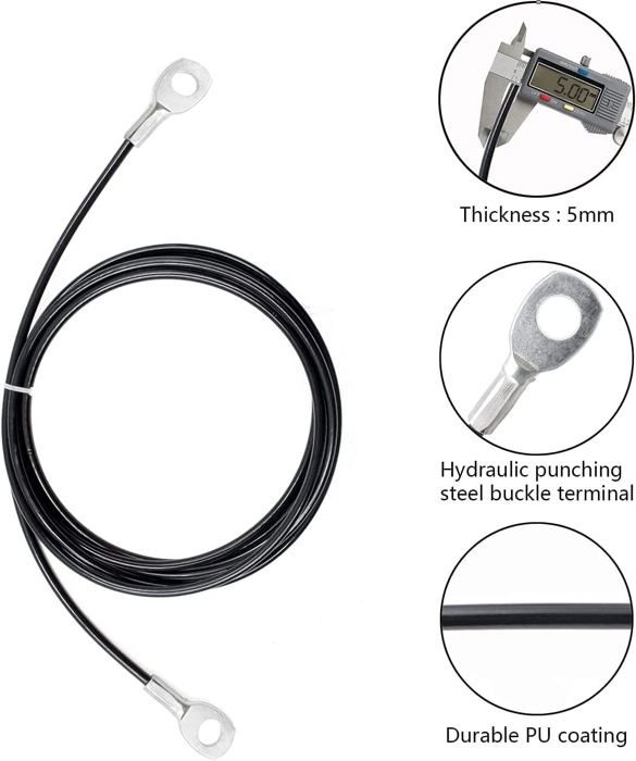 Cable Musculation, Câble De Gymnastique, Corde Fil D'Acier De Remise En ...