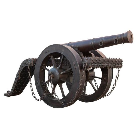 REPRODUCTION DE CANONS ANCIENS EN MÉTAL - F1436 - Cdiscount Maison