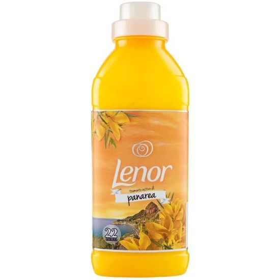 Lenor Panarea Adoucissant 22 lavages, 550 ml, pour une fraîcheur et une ...