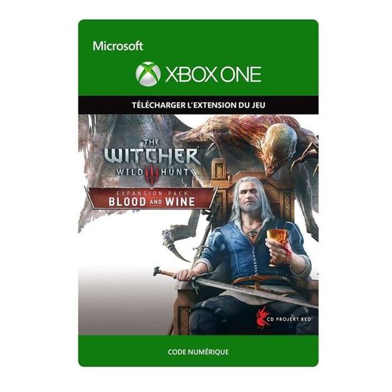 DLC The Witcher 3 - Wild Hunt: Blood and Wine pour Xbox One à télécharger - Cdiscount